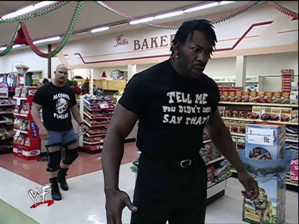 Booker T Remembers His Super Market Angle with Steve Austin