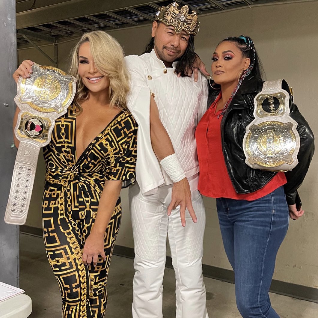 Natalya Shines In Hot Golden Outfit From WWE Smackdown Photos
