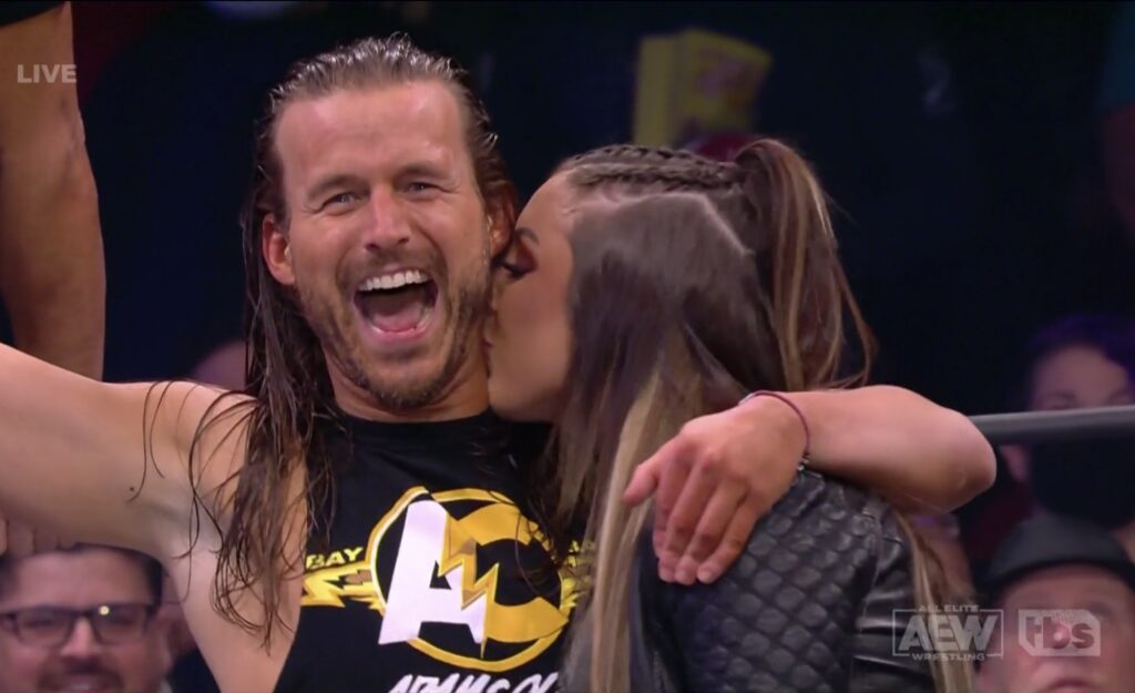 AEW Dynamite: Adam Cole Kisses Britt Baker; On-Screen Alignment Coming?