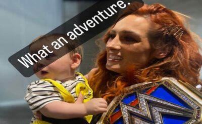 WWE Raw: Becky Lynch Shares Rare Picture Of Daughter Roux On 2023 ...