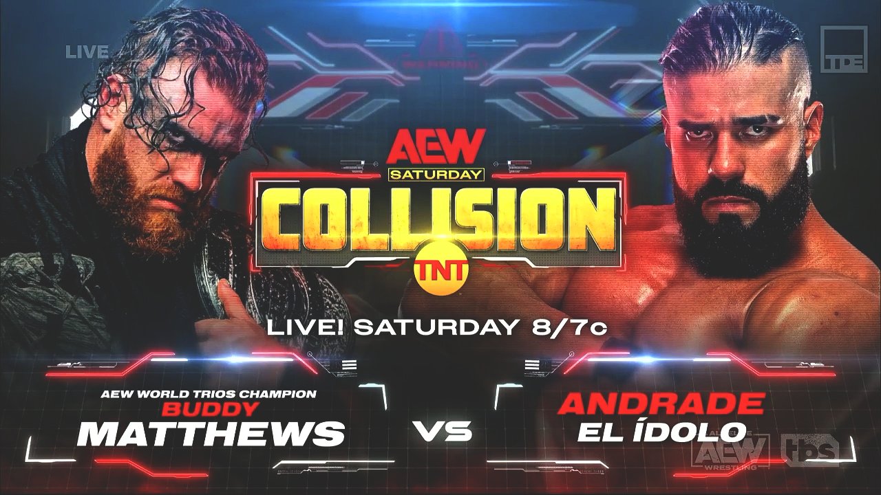 AEW Collision: Four Big Matches Announced For Debut June 17 Episode