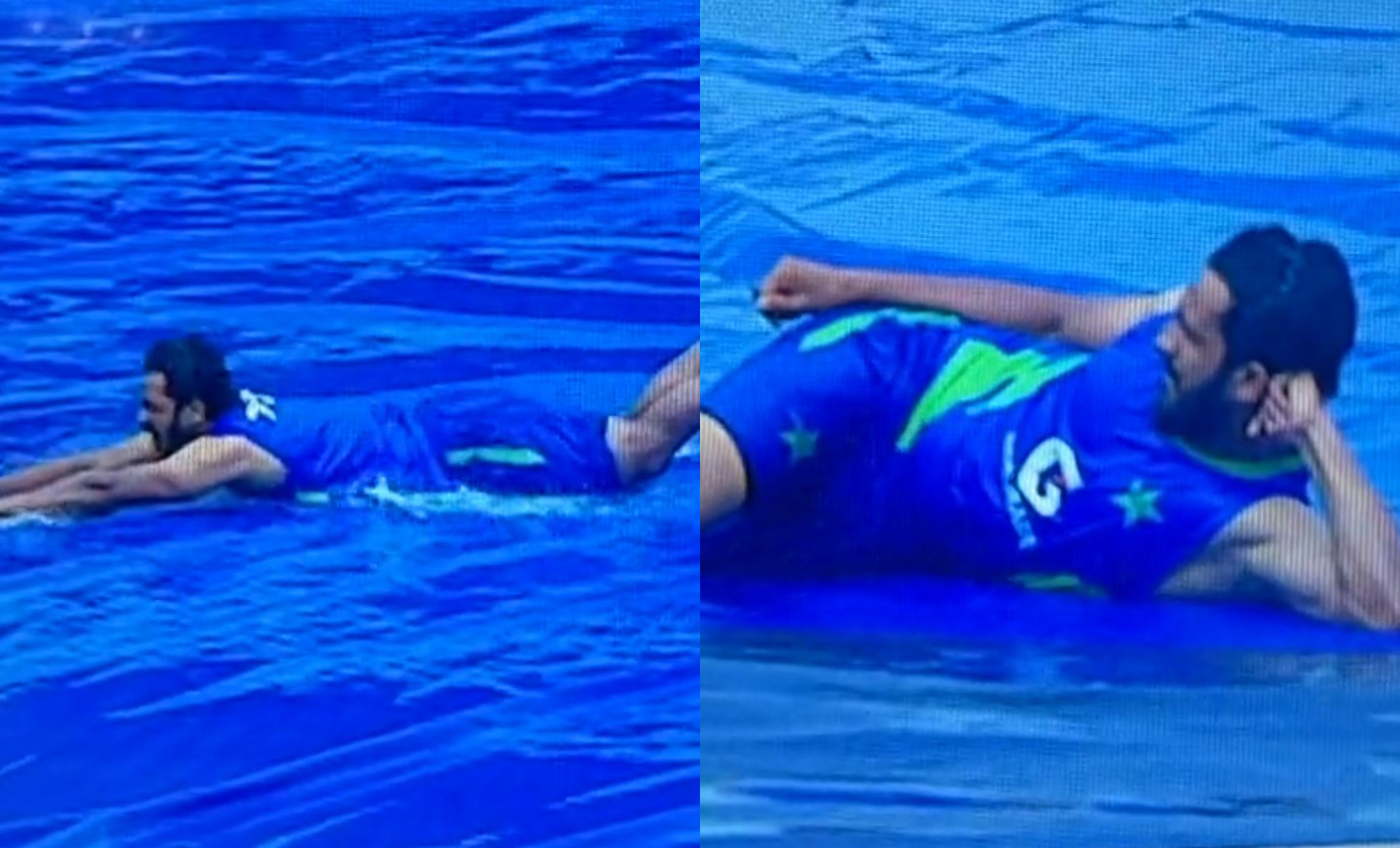 SL Vs PAK: Watch- Hassan Ali Has Fun In Rain As Second Day Of Second ...