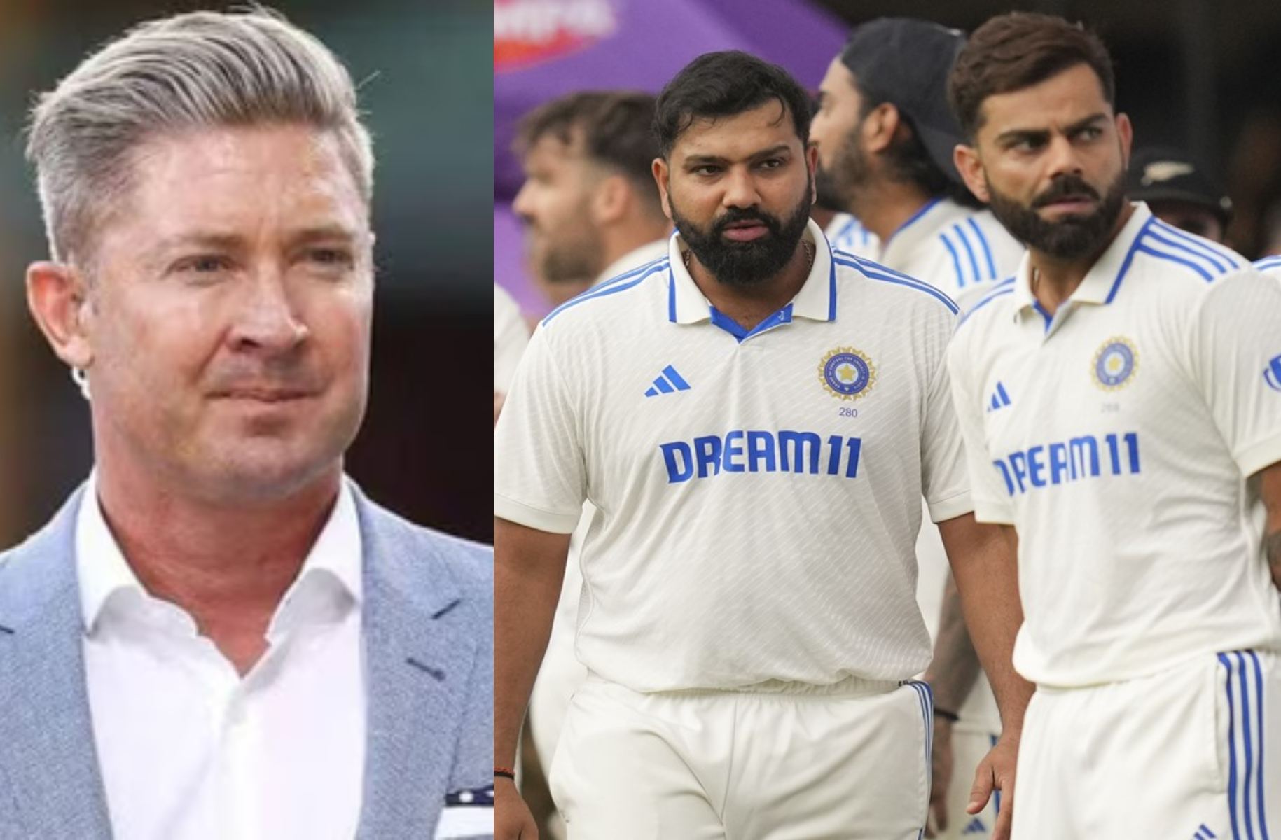 Virat Kohli And Rohit Sharma To Retire After BGT 2024? Michael Clarke ...