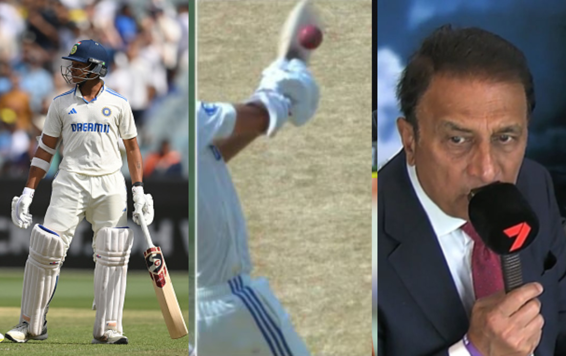 "Optical Illusion"- Sunil Gavaskar Fumes At Yashasvi Jaiswal’s Controversial Decision