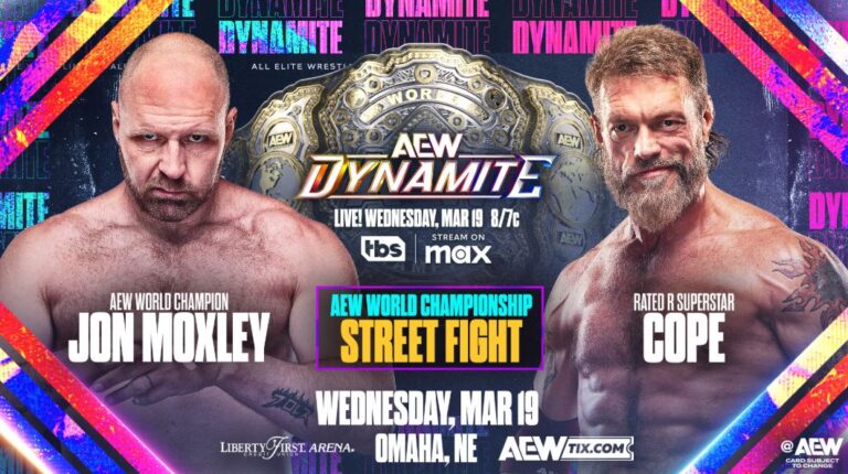 AEW Dynamite: Street Fight Title Match With Dynasty Implications Set For March 19 Episode